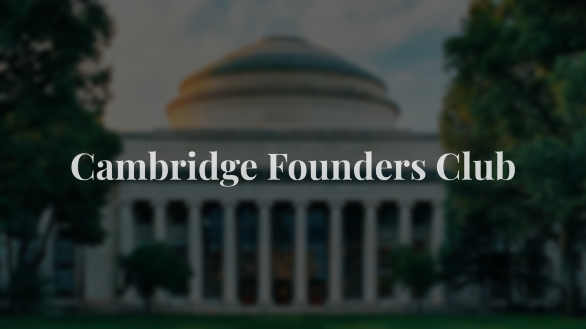 Cambridge Founders Club